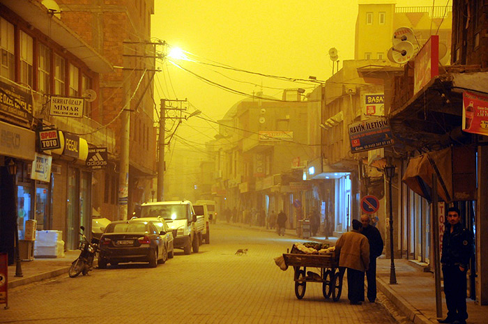 Toz bulutu... - CNN Türk Güncel Haberler