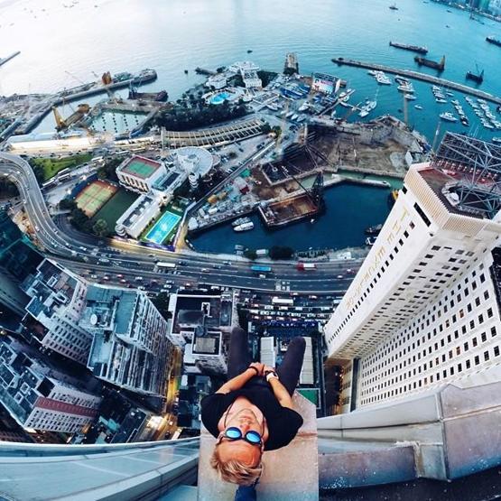 Fotoğrafları bile baş döndüren trend: Rooftopping