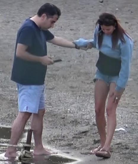 Nehir Erdoğan ile Renan Kaleli ilk kez Bodrum'da görüntülendi - Magazin ...