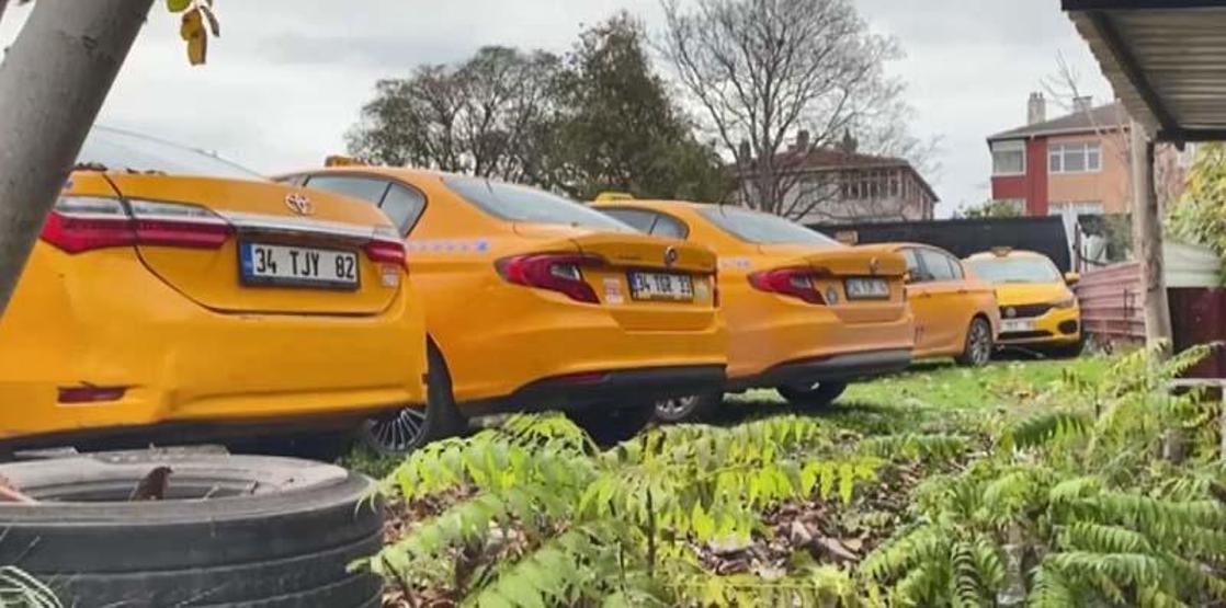 Otoparklarda taksi yoğunluğu - Son Dakika Flaş Haberler