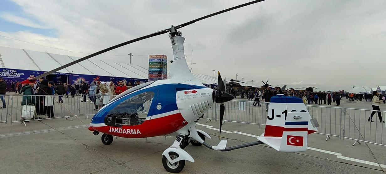 Jandarma envanterine yeni katıldı: 'Cayrokopter' ilk kez TEKNOFEST'te ...