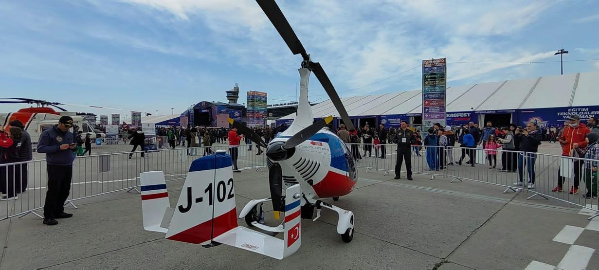 Jandarma envanterine yeni katıldı: 'Cayrokopter' ilk kez TEKNOFEST'te ...
