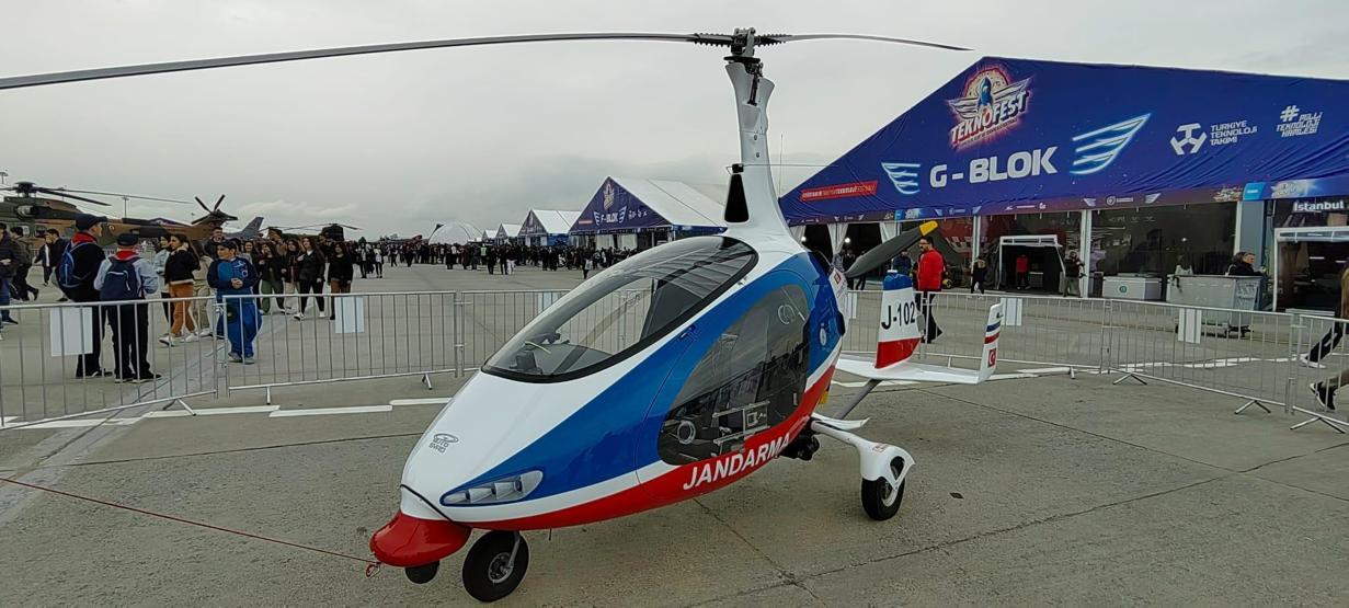 Jandarma envanterine yeni katıldı: 'Cayrokopter' ilk kez TEKNOFEST'te ...