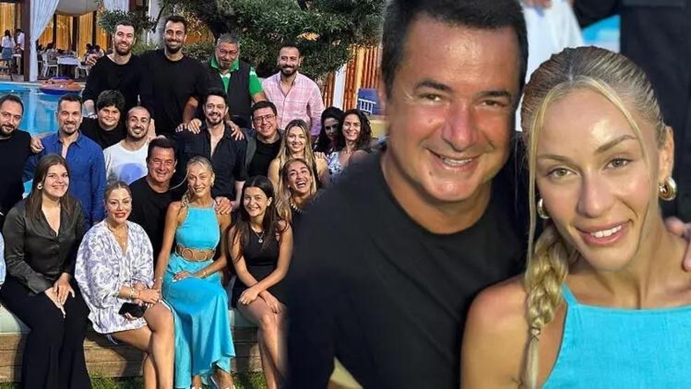 Acun Ilıcalı'dan sevgilisi Ayça Çağla Altunkaya'ya sürpriz kutlama ...