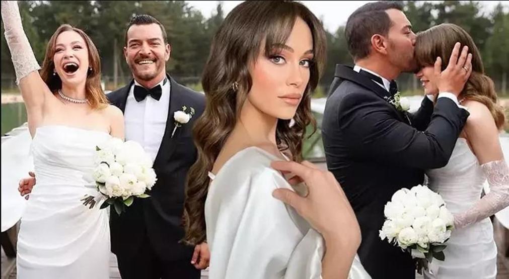 Buse Arslan ile Çağrı Şensoy, evlendikten sonra ilk kez objektiflere ...