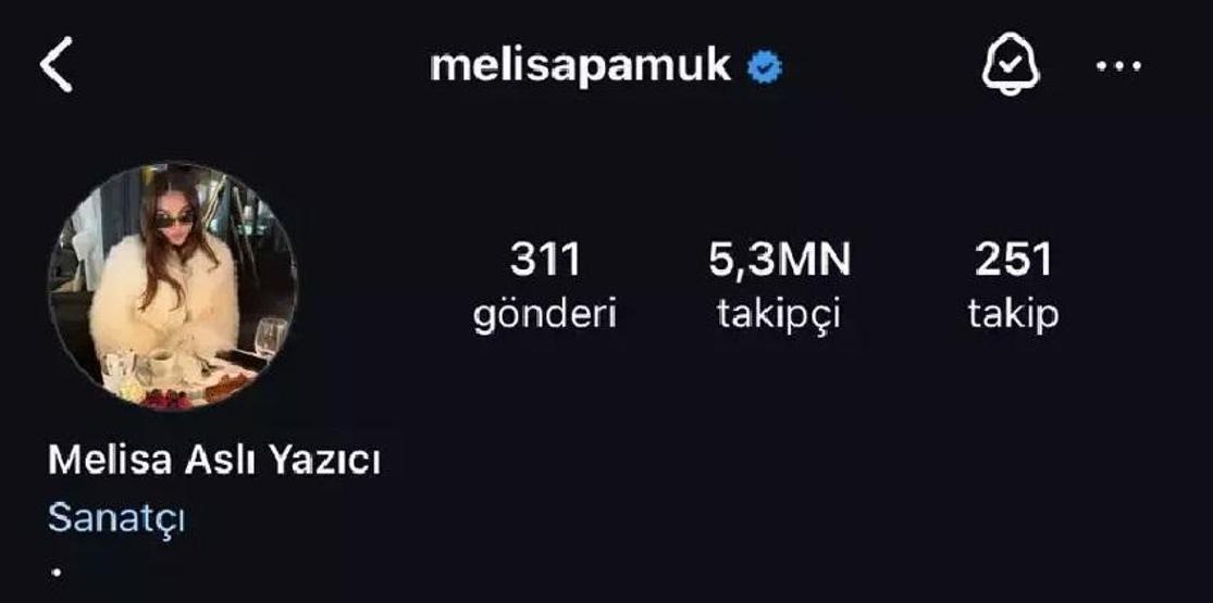 Ulan İstanbul'un Zeynep'i Melisa Aslı Pamuk evlenir evlenmez sosyal medya hesabında soyadını ...