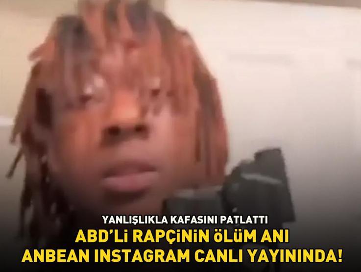 Abdli Rapçi Yanlışlıkla Kafasını Patlattı Rylo Hunchonun ölüm Anı Saniye Saniye Instagram