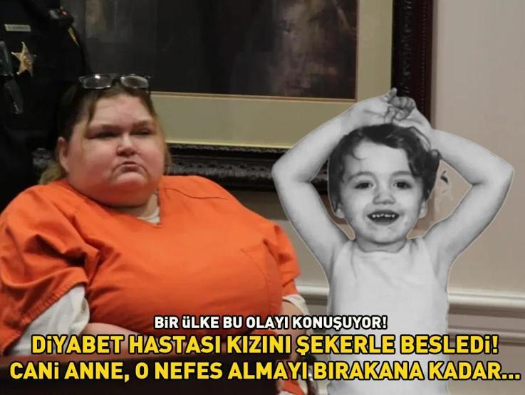 Diyabet hastası kızını şekerle besledi! '9 ila 13 yıl hapis cezası ...