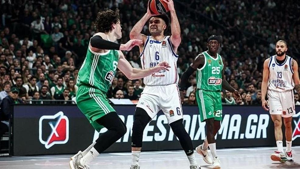 Anadolu Efes 81-95 Panathinaikos maç sonucu | Anadolu Efes evinde kayıp ...