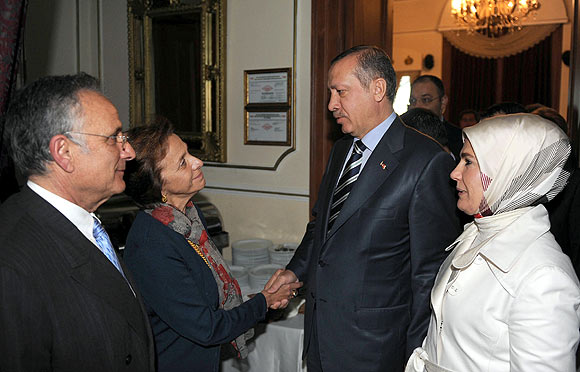 Erdoğan'dan Osman Ertuğrul'un eşine taziye ziyareti