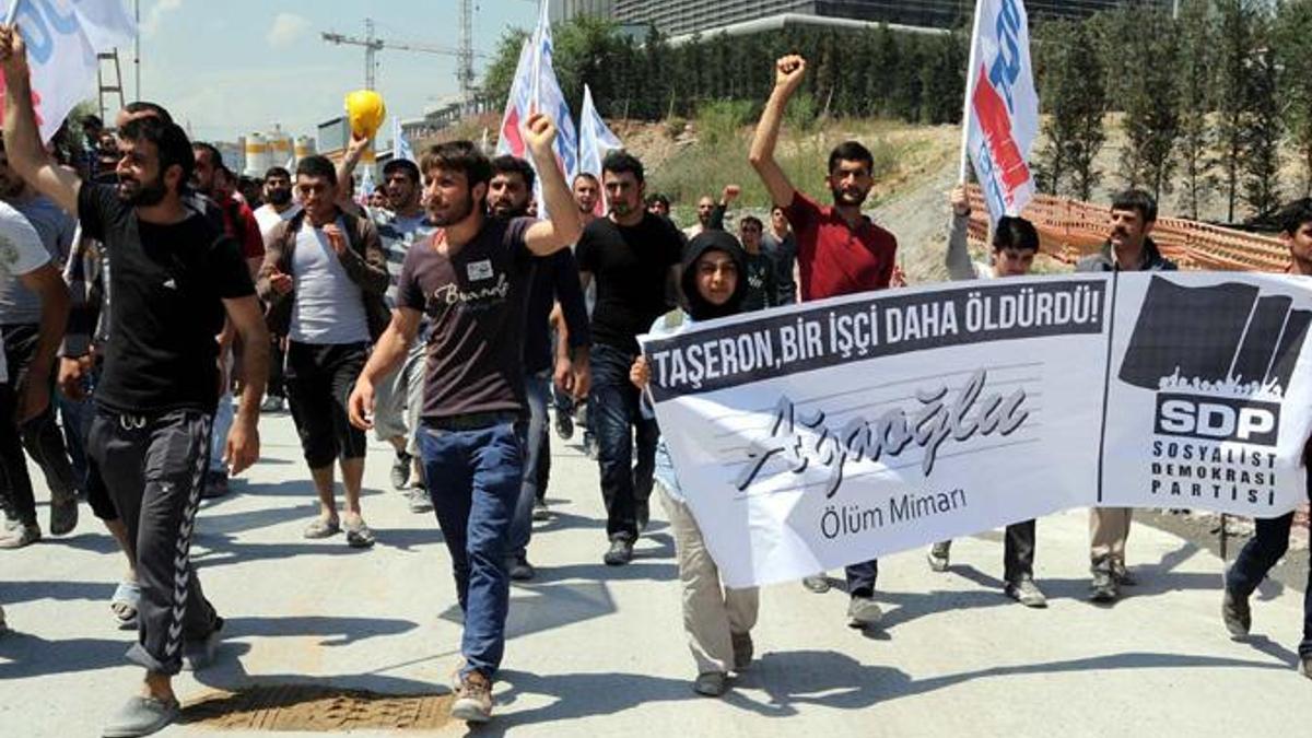 Maslak 1453'teki ölüm protesto edildi - Günün Haberleri CNN Türk