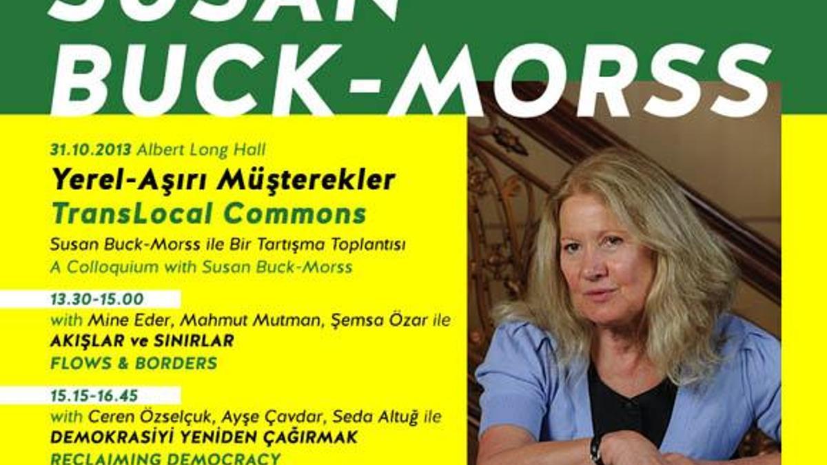 Susan Buck-Morss İstanbul'a geliyor - Kültür Sanat Haberleri