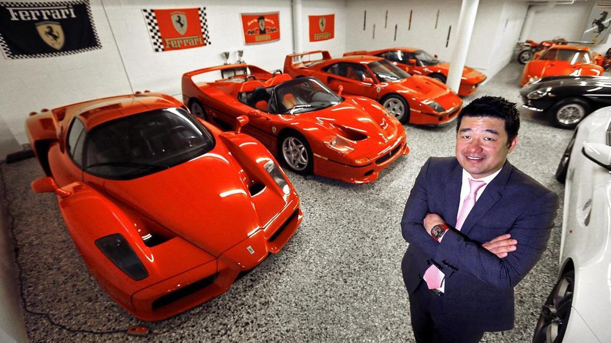 David Lee'nin özel Ferrari koleksiyonu! - Otomobil Haberleri