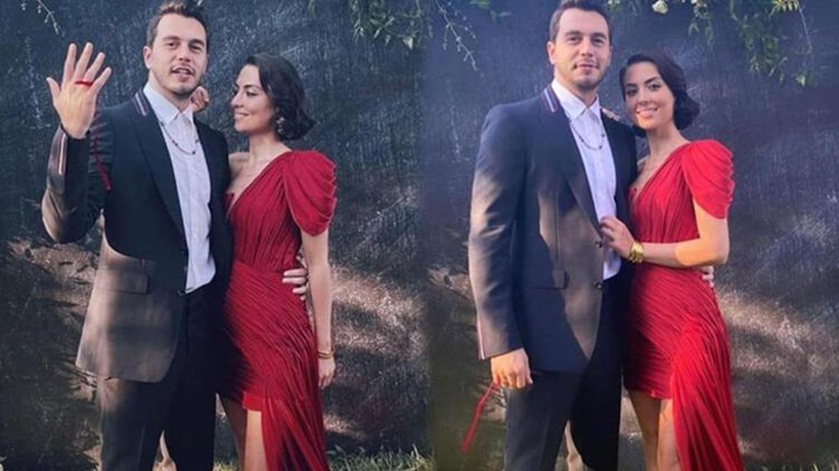 İsmail Ege Şaşmaz ile Hande Ünal nişanlandı - Magazin Haberleri