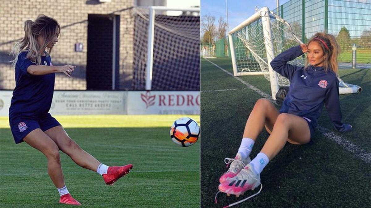 Instagram'ı sallayan sol bek: Laura Merrin - Son Dakika Spor Haberleri