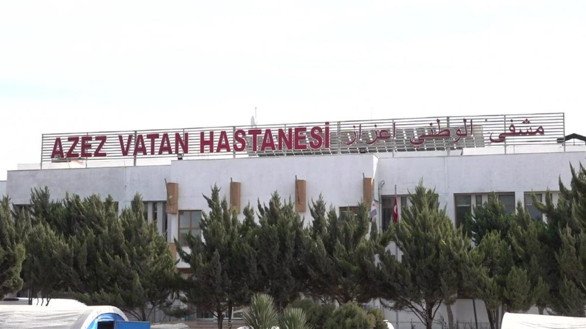 CNN TÜRK ekibi Azez Vatan Hastanesi'nde - Son Dakika Flaş Haberler
