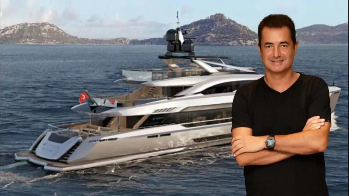 Acun Ilıcalı'nın 20 milyon dolarlık yatı olay oldu! Görenlerin ağzı ...