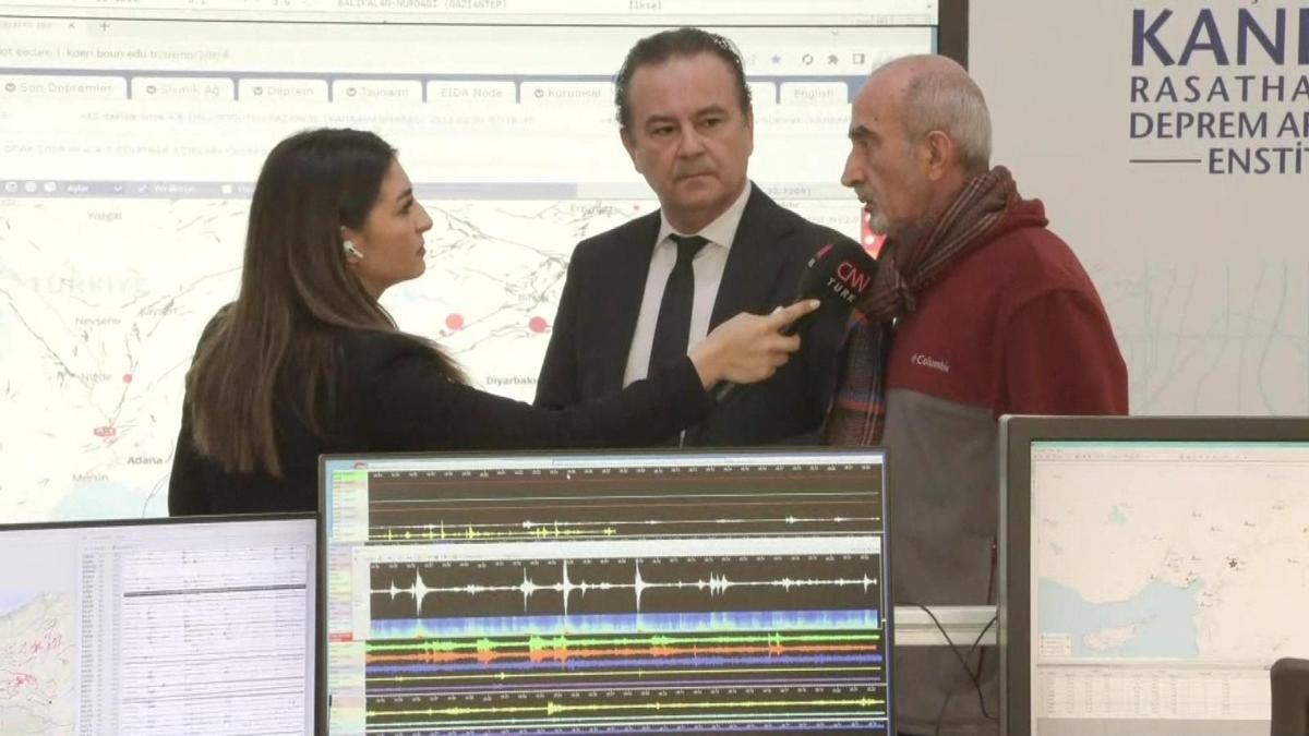 SON DAKİKA: Yıkıcı deprem hangi fay hattında meydana geldi? CNN Türk Kandilli Rasathanesi'nde ...