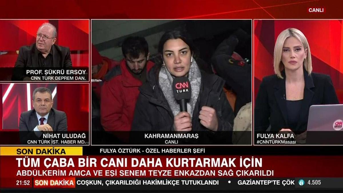 CNN TÜRK Masası deprem özel yayını (6. gün 11.02.2023) - CNN TÜRK Masası - CNNTürk TV