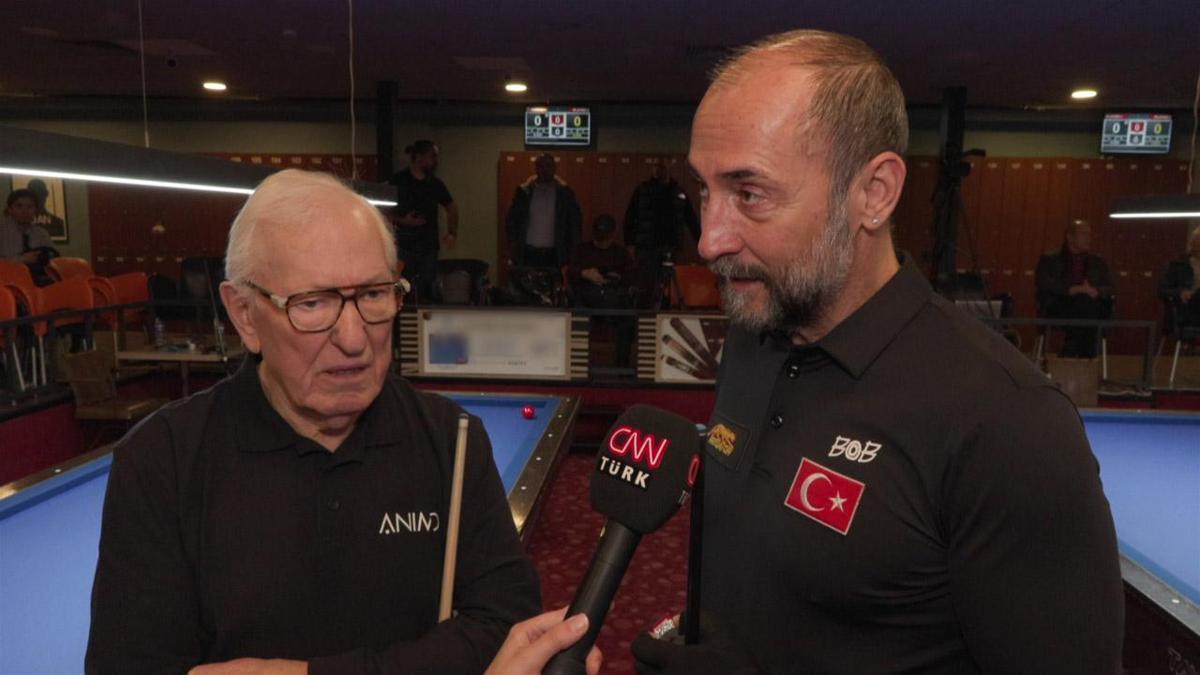 Dünya bilardo efsanesi İstanbulda - | Video