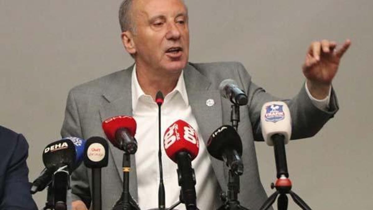 İnce: Ben olmasam Erdoğan birinci turda kazanıyor - CNN TÜRK Haberler