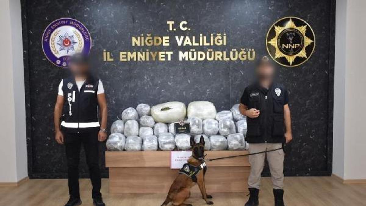 Niğdede 72 kilo 500 gram esrar ele geçirildi - Niğde Haber