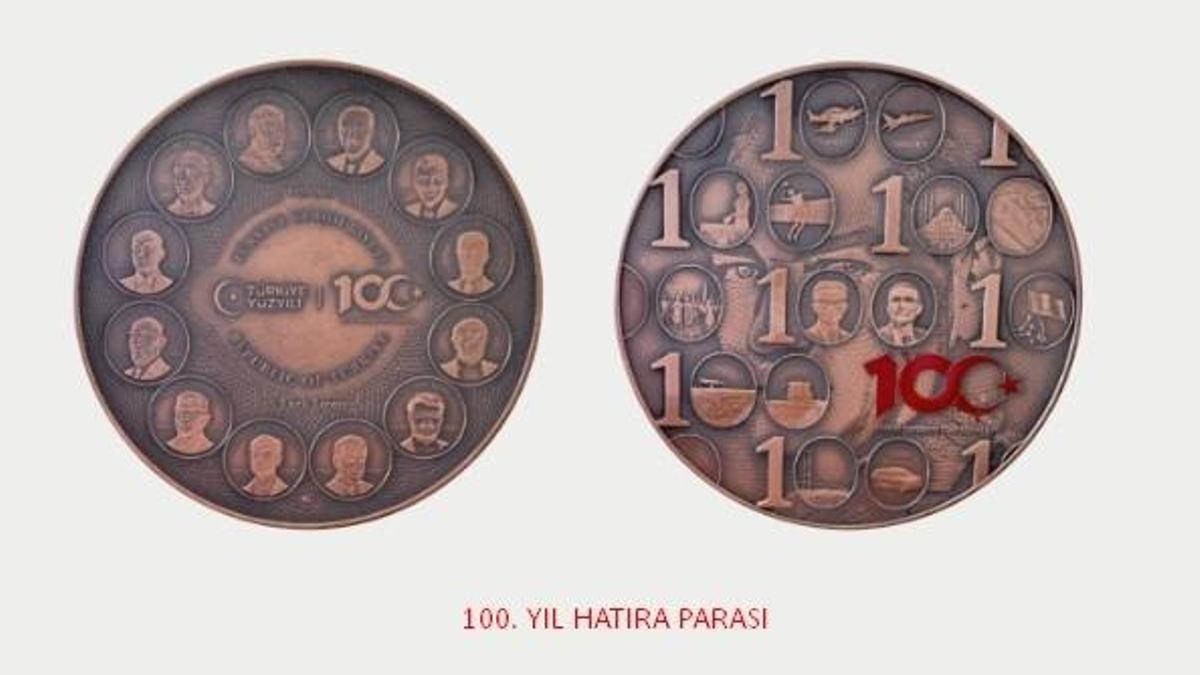 100. yıl hatıra parası Darphane duyurdu! İşte 100. yıl hatıra ...