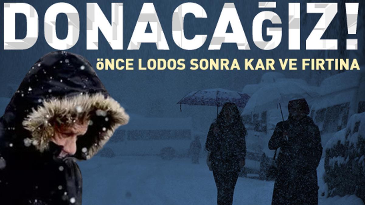 İstanbul'a kar yağacak mı? Meteoroloji gün verdi: Önce lodos, sonra kar ...