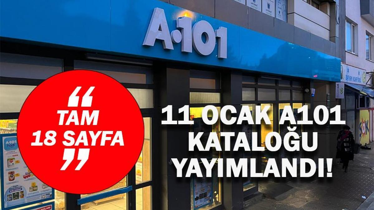 11 Ocak A101 aktüel ürünler kataloğu yayımlandı! - Ekonomi Haberleri