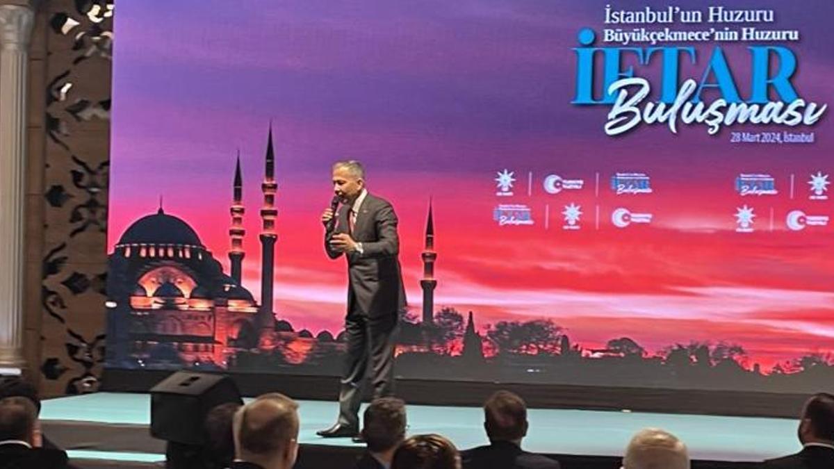 Yerlikaya: Kardeşliğimize kim yan bakıyorsa biz de onlara düz bakacak ...