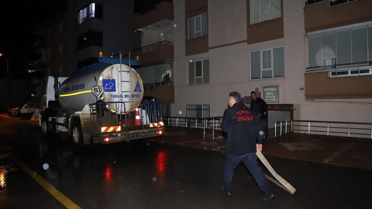 Turhal Belediyesi yağışlara karşı harekete geçti - Turhal Haber