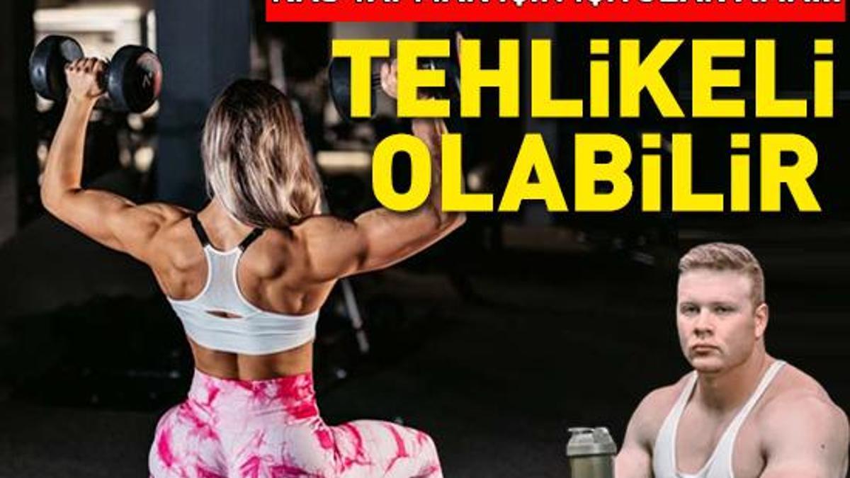 Bu zararını kimse bilmiyor: Kas yapmak için içiyorlar ama cildi bakın ...