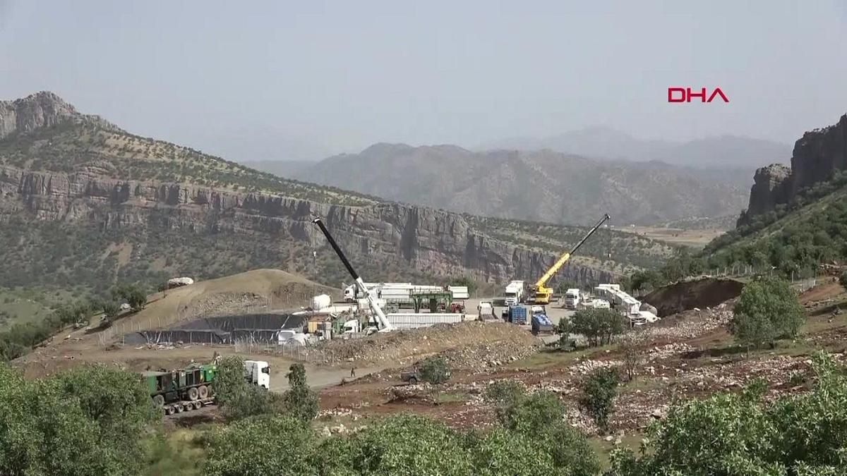 Hakkari Derecik'te kurulan 2 yeni saha petrol keşfi için çalışacak ...