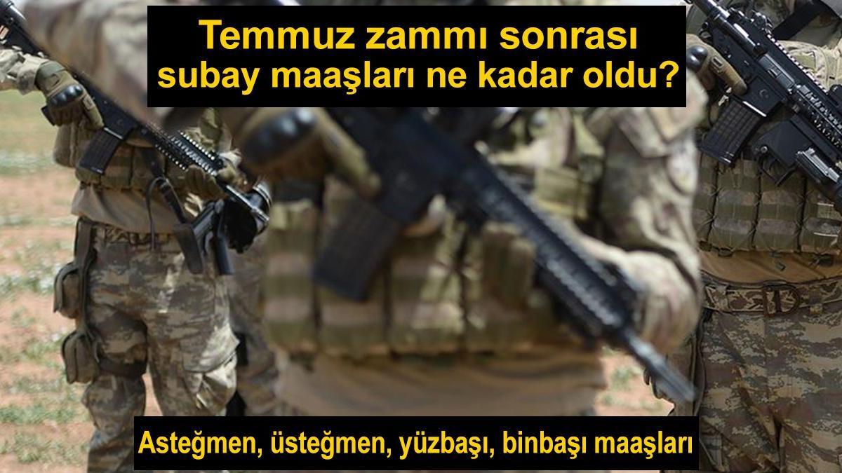 Temmuz 2024 asteğmen, üsteğmen, yüzbaşı, binbaşı, yarbay ve albay ...
