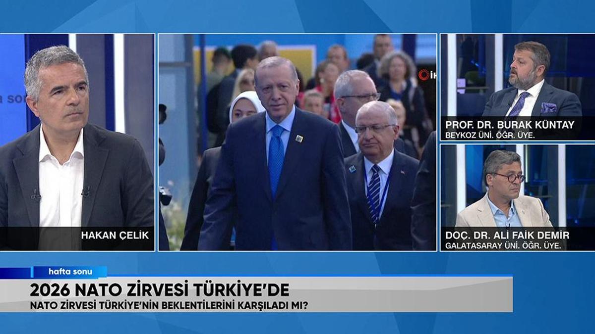 Burak Küntay ve Ali Faik Demir, dış politikanın sıcak başlıklarını ...