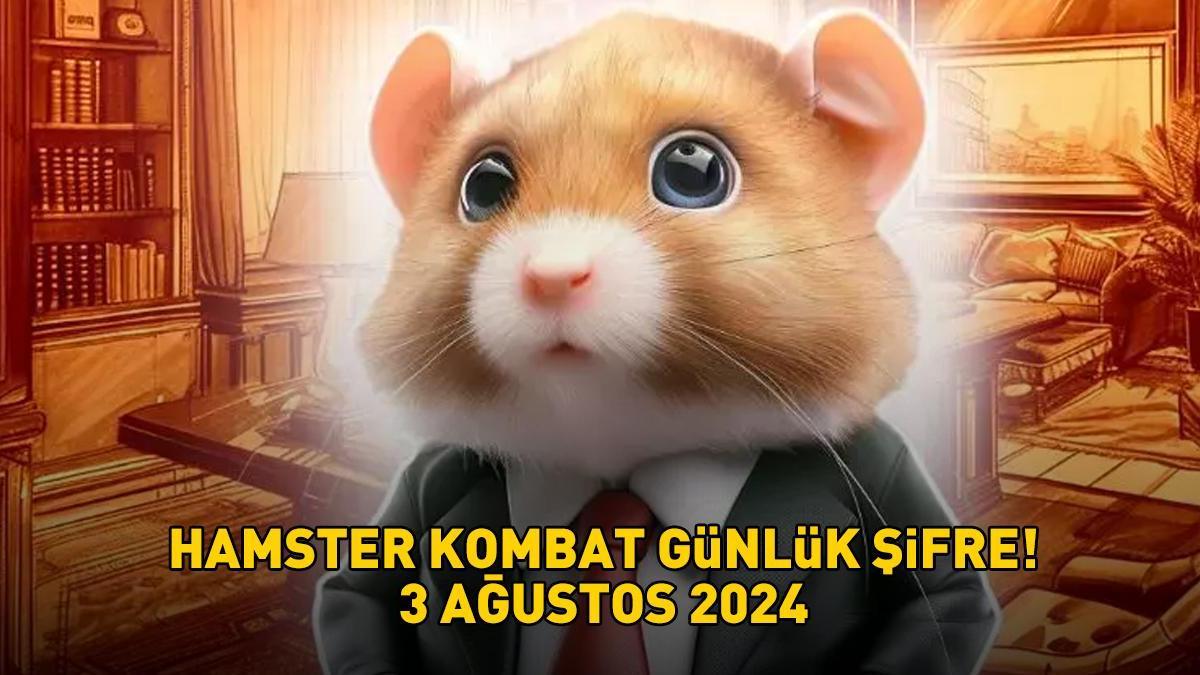 HAMSTER KOMBAT GÜNLÜK ŞİFRE! 3 Ağustos 2024 Hamster Kombat günlük kombo ...