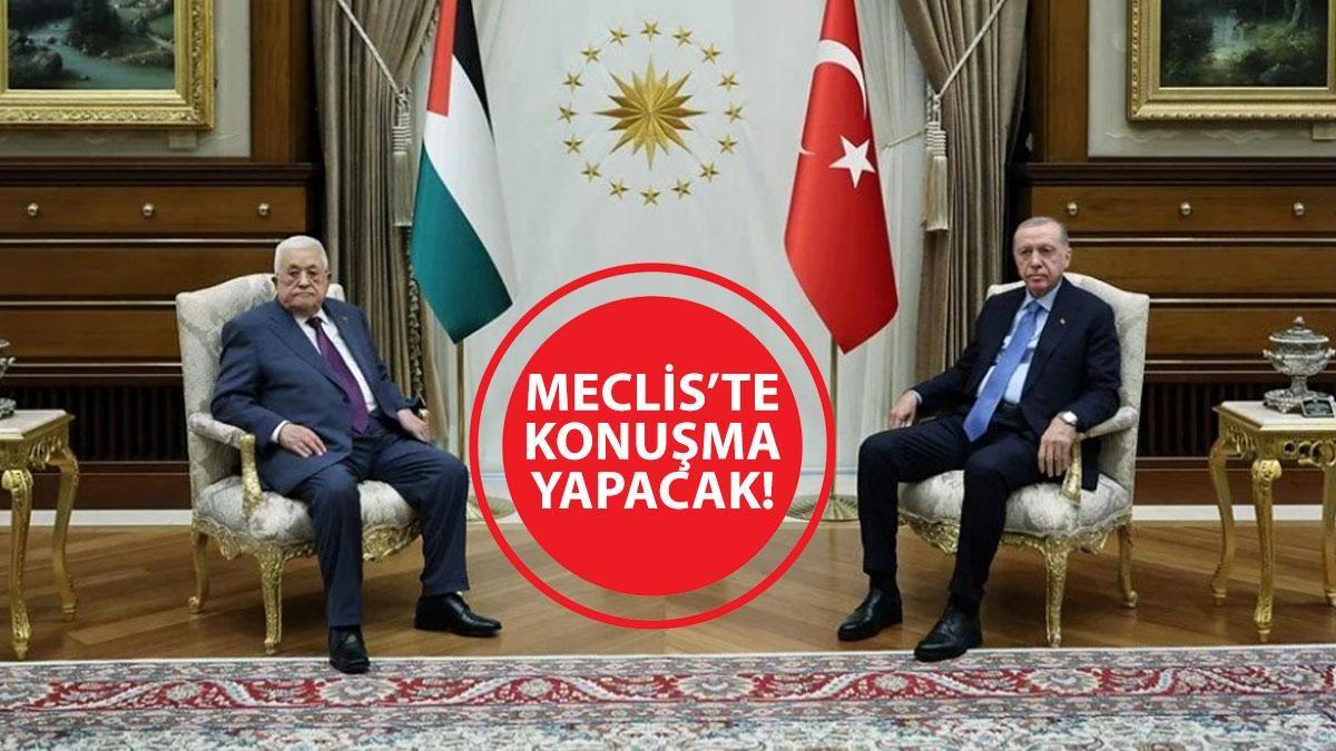 Mahmut Abbas saat kaçta Meclis'te konuşacak?