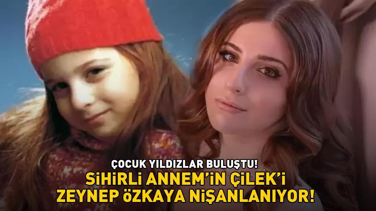SİHİRLİ ANNEM'İN ÇİLEK'İ ZEYNEP ÖZKAYA NİŞANLANIYOR! Çocuk yıldızlar ...