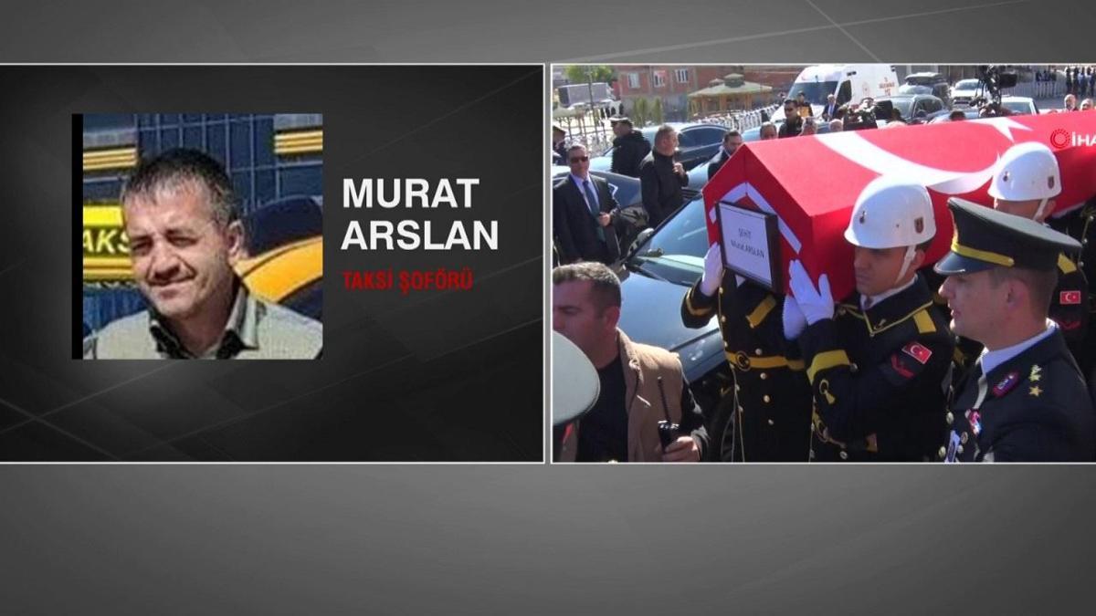 VİDEO | Şehit taksici Murat Arslan'a veda - | Video