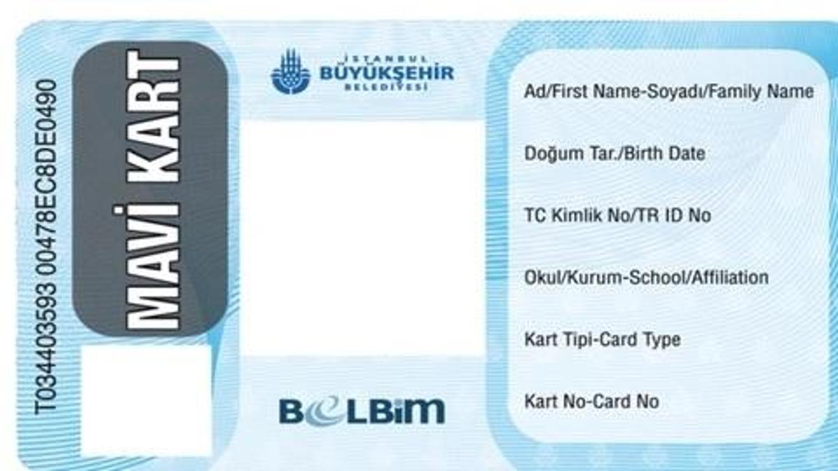 Yeni aylık akbil ücreti 2025! Mavi kart ücreti ne kadar, kaç TL oldu ...