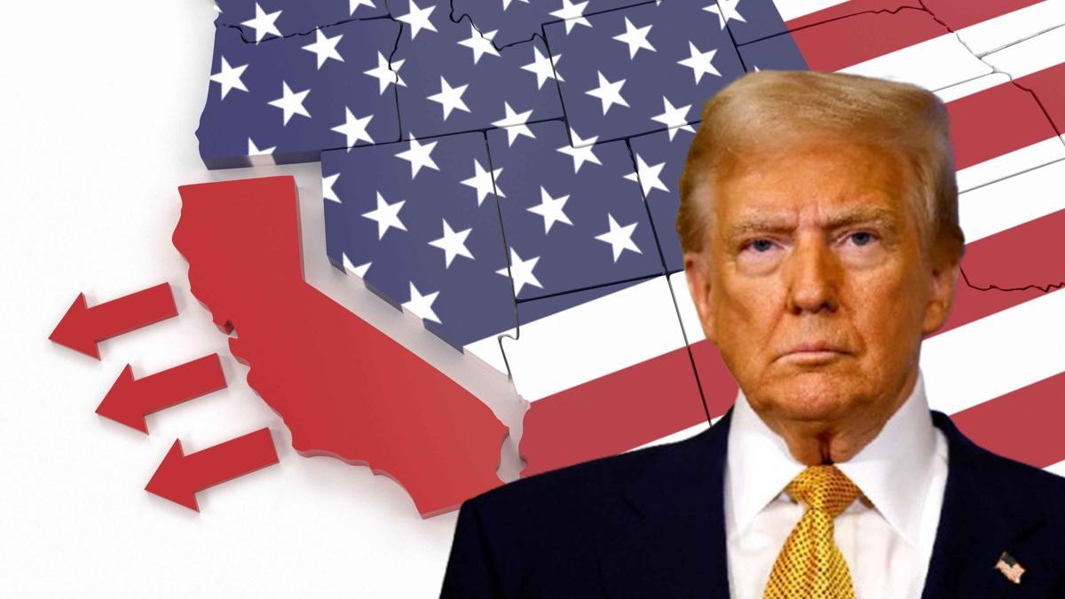 Grönlandı isteyen Trumpa ülkesinde Calexit şoku! Altın eyalet hamleyi ...