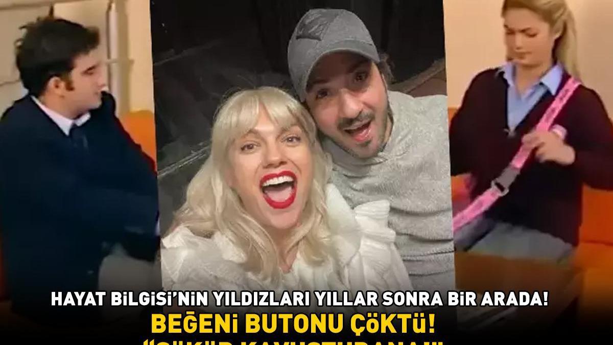 Hayat Bilgisi'nin Ortega ve Barbie'si yıllar sonra yan yana! İpek Erdem ile Paşhan Yılmazel ...