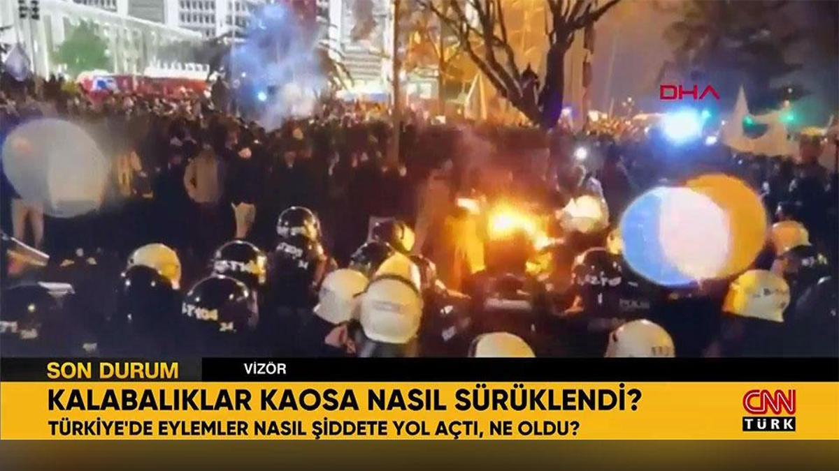 Kalabalıklar kaosa nasıl sürüklendi?