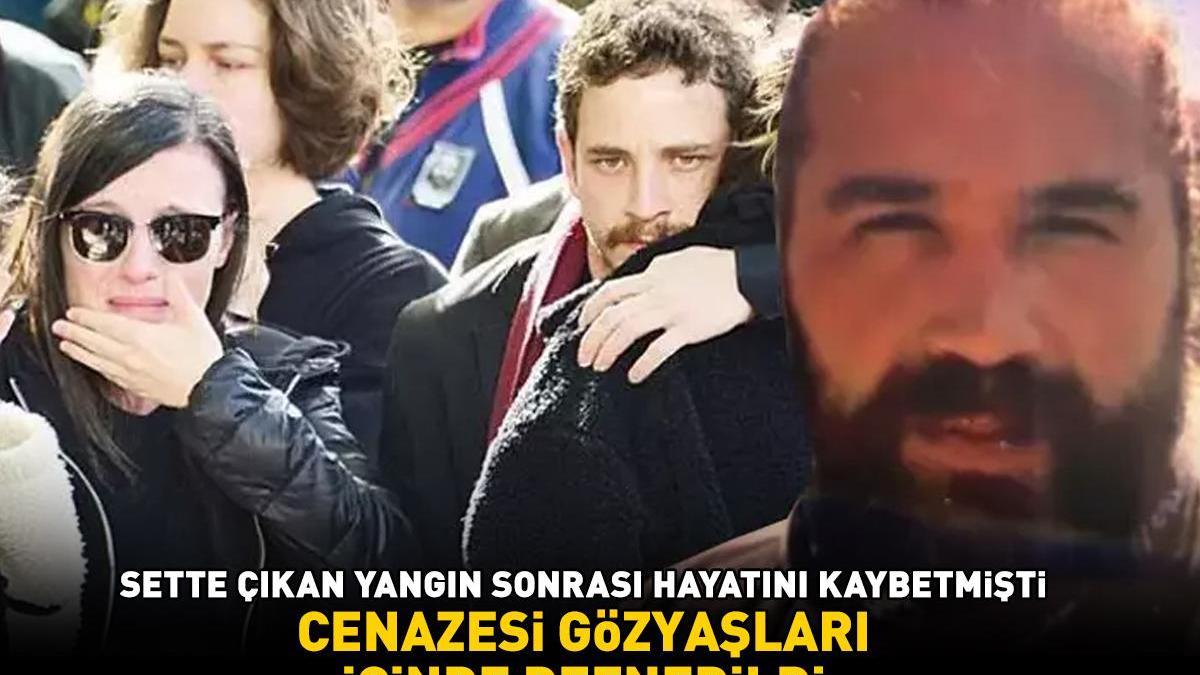 Şakir Paşa Ailesi'nin set amiri Serkan Sükyan'a son veda! GÖZYAŞLARI ...