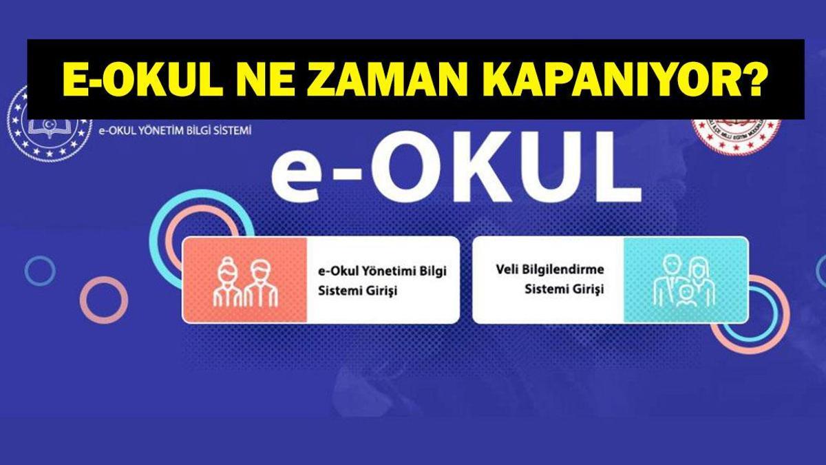 e-Okul 2025 Kapanma Tarihi| e-Okul Ne Zaman Kapanacak? e-Okul VBS 2025: Karne Notu ve ...