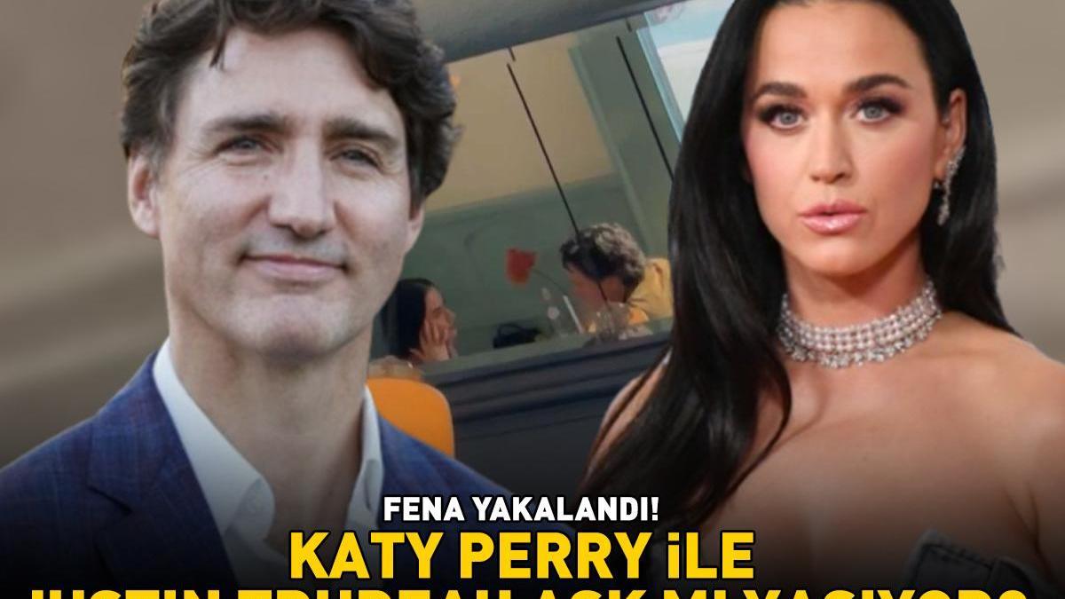 FENA YAKALANDI! Katy Perry ile Kanada'nın eski başbakanı Justin Trudeau ...