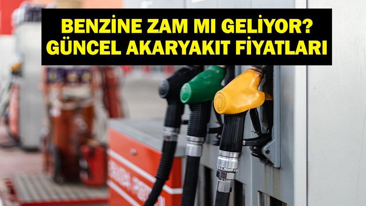 BENZİN ZAMMI SON DAKİKA: Benzin ve motorine zam mı geliyor indirim mi ...