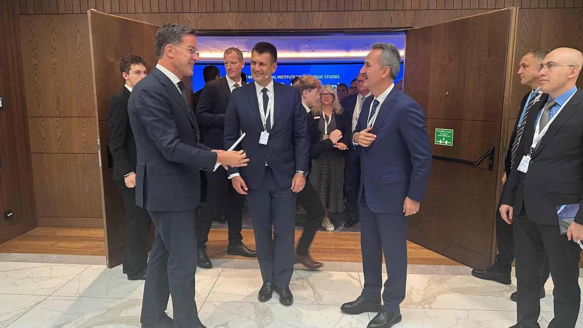 Savunma Sanayi Başkanı Haluk Görgün, NATO Genel Sekreteri Mark Rutte ...