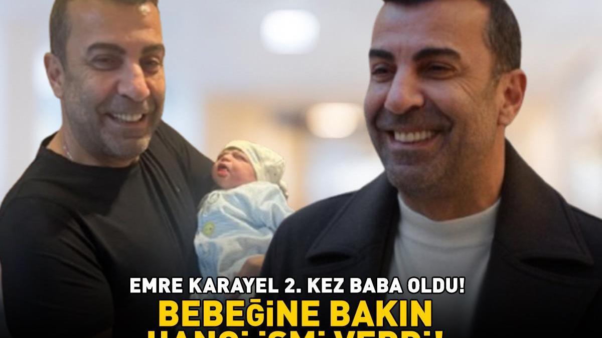 'Bahar' dizisinin Tolga'sı Emre Karayel'in babalık sevinci: Geldi 2 ...