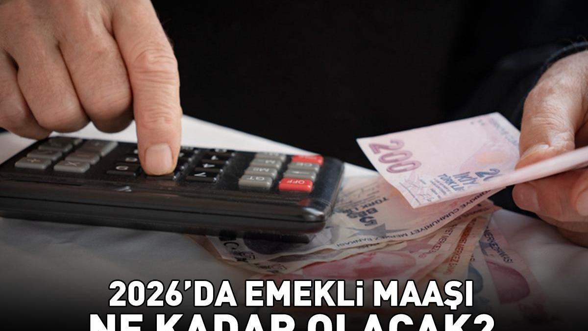 EMEKLİ MAAŞI NE KADAR OLACAK, 2026'DA YÜZDE KAÇ ZAM GELECEK? Emekliye ...